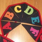 Alphabet Bunting Rainbow Abc Banner on Luulla