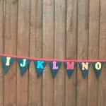 Alphabet Bunting Rainbow Abc Banner on Luulla