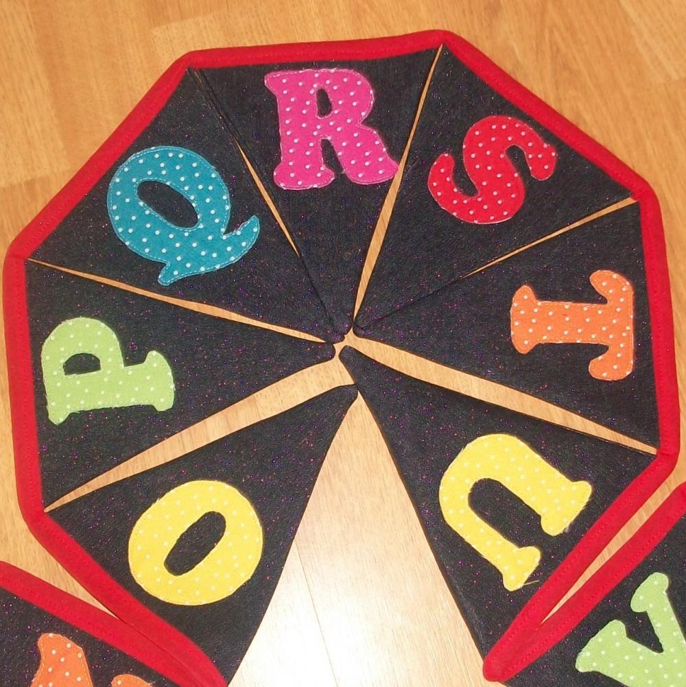 Alphabet Bunting Rainbow Abc Banner on Luulla