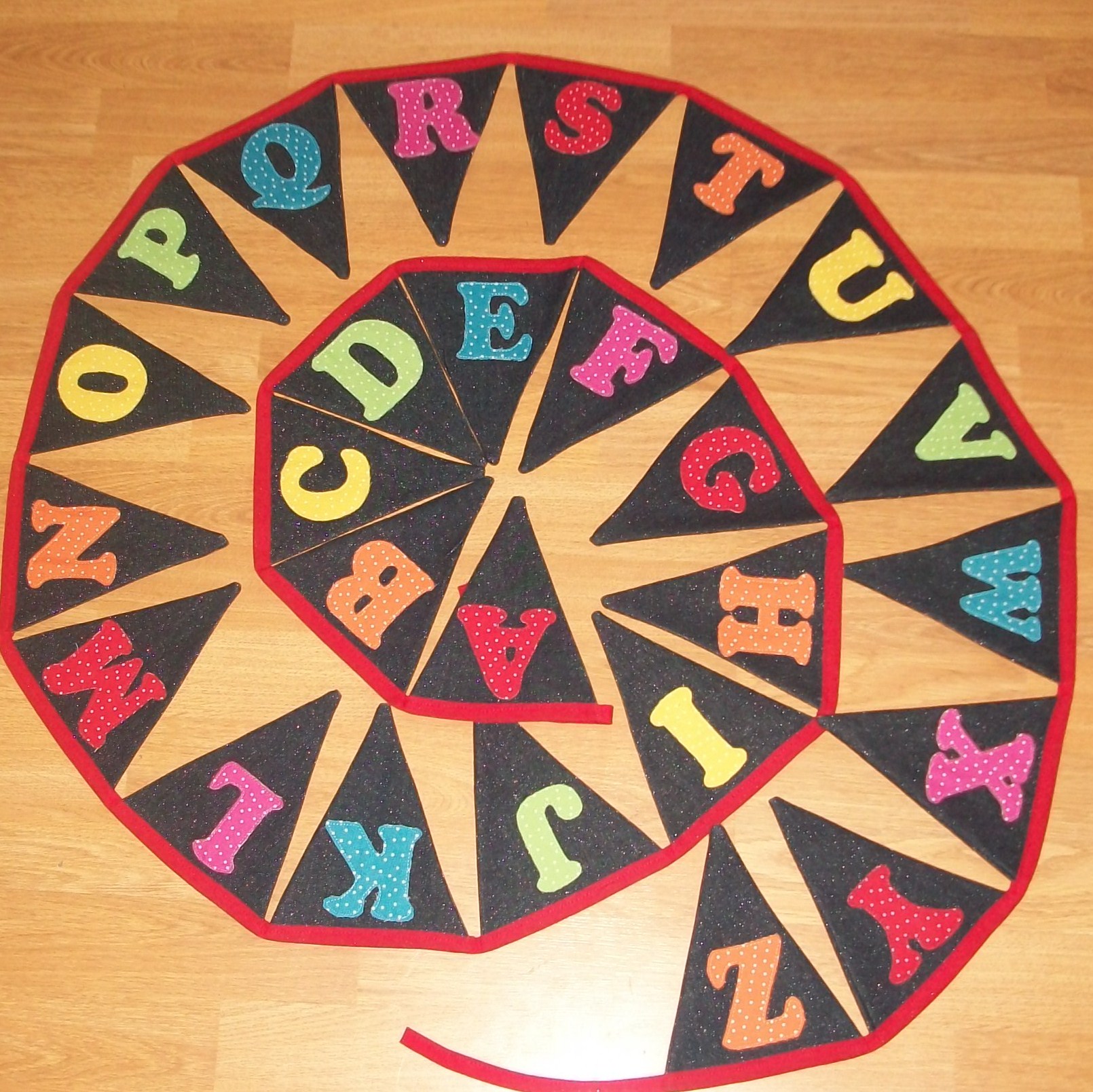 Alphabet Bunting Rainbow Abc Banner on Luulla