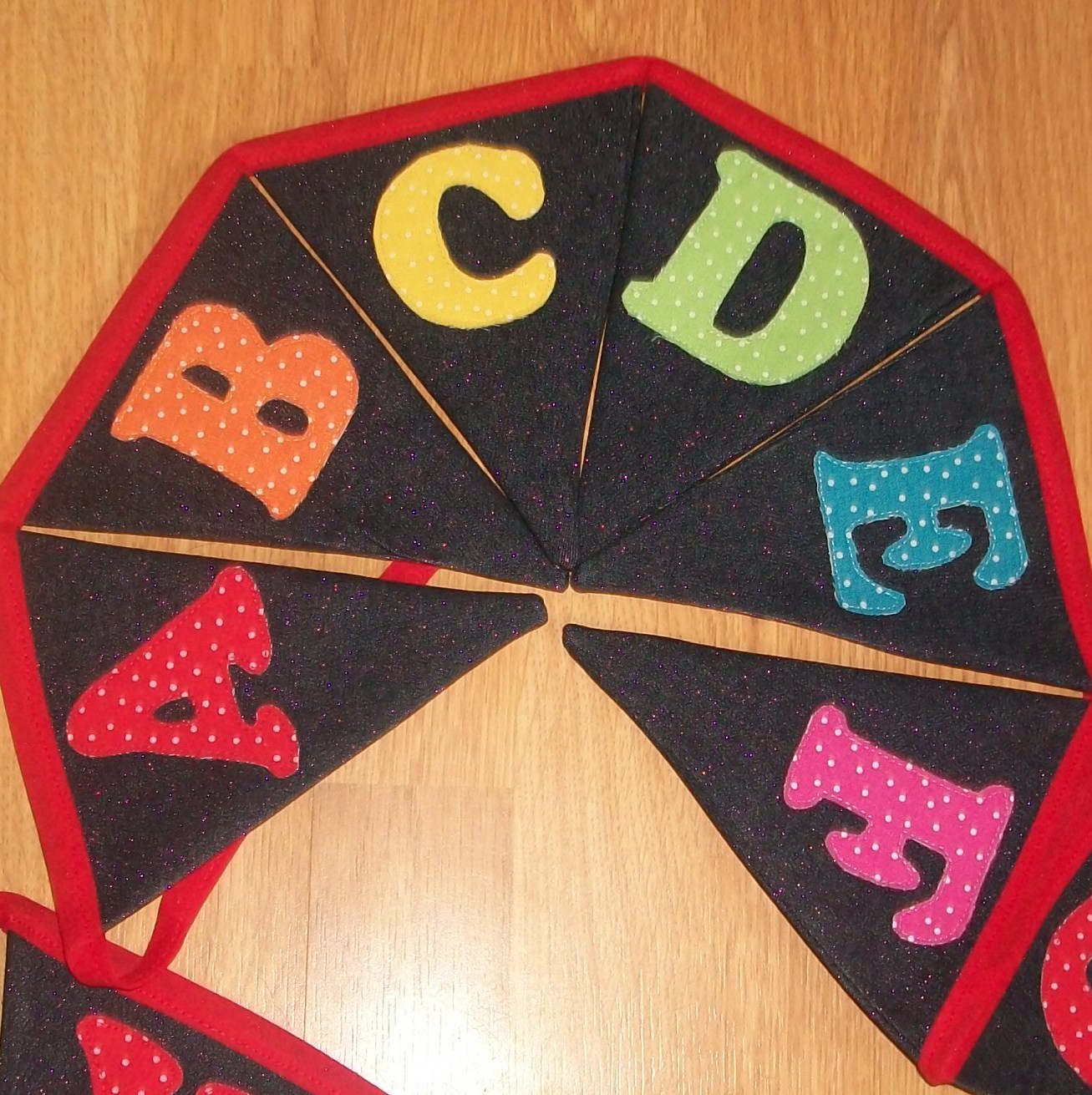 Alphabet Bunting Rainbow Abc Banner on Luulla